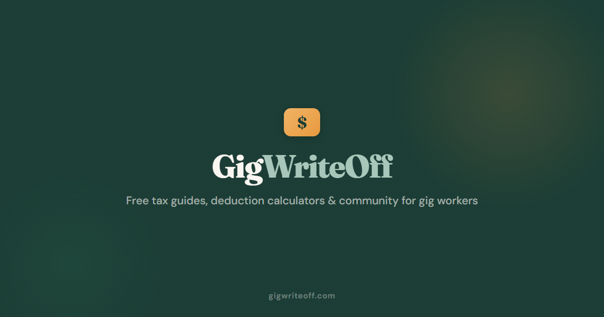 How to Fill Out Schedule C for Gig Workers (Step by Step) | GigWriteOff